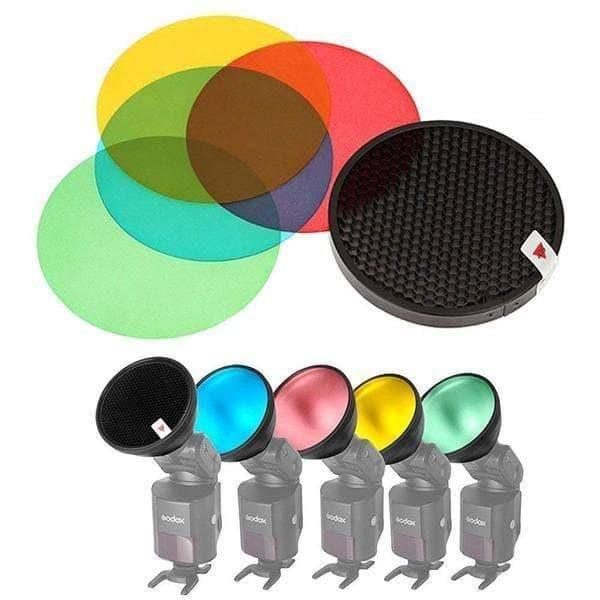 Filtros de Color y Maya Reflectora Godox